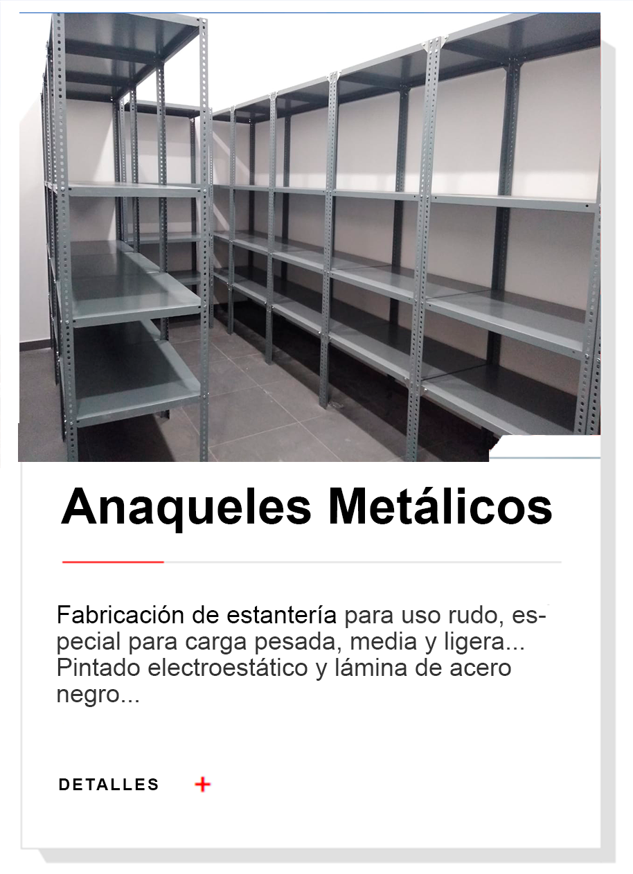Anaqueles y Racks Tlalnepantla - Bestil